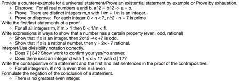 How To Disprove An Existential Statement Alice Has Hartman