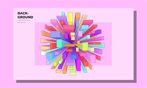 Premium Vector Geometric Rounded Rectangular Layers Background Premium Vector Geometric Rounded Rectangular Layers Background