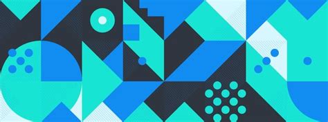 Premium Vector Simple Banner Square Modules