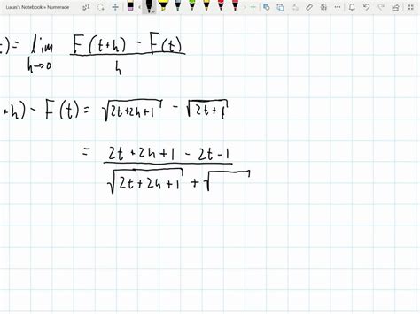 SOLVED A Calculate The Derivative Of The Given Function Directly From