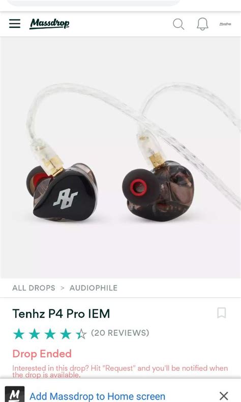 Tenhz P4 Pro Iem Audio Other Audio Equipment On Carousell