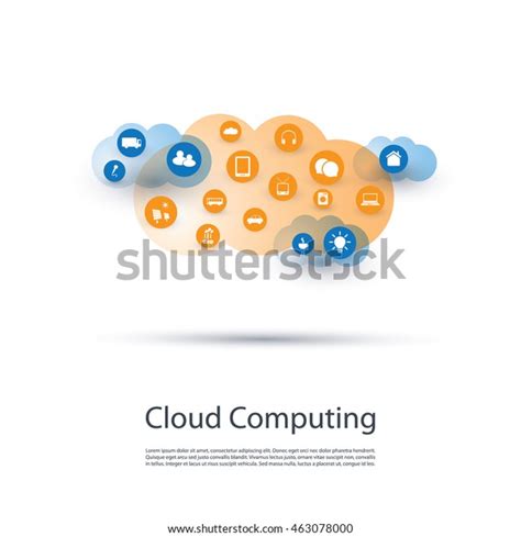 Cloud Computing Iot Iiot Networking Future Stock Vector Royalty Free 463078000 Shutterstock