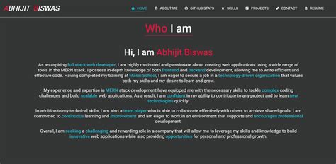 Github Abhijitnr This Is My Personal Portfolio