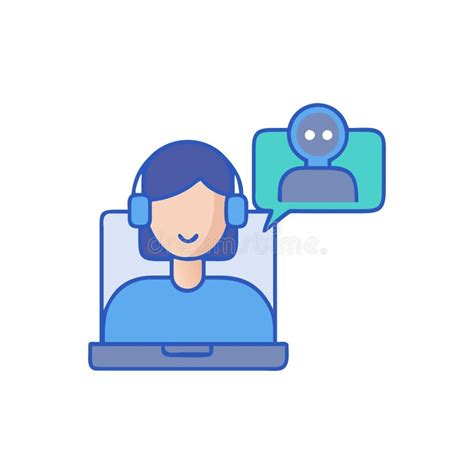 Essential Virtual Assistant Icon For Efficiency Stock Image Illustration Of Productivity