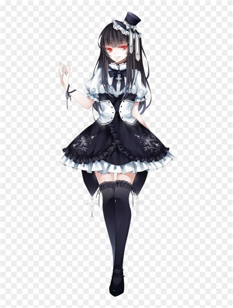 Anime Girl Red Eyes Black Hair Telegraph