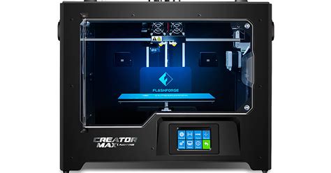 Flashforge Creator Max Dual Extrusion 3d Printer Matterhackers