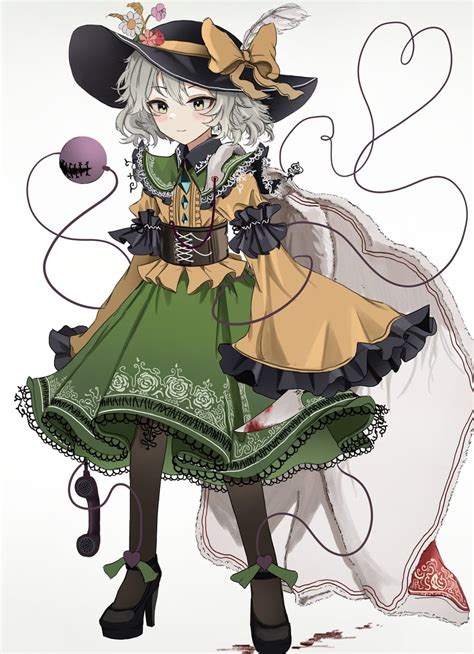Komeiji Koishi Touhou Drawn By Ougiikun Danbooru