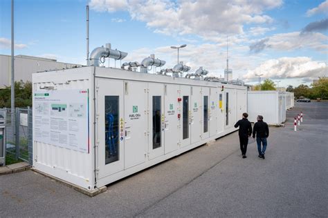 Bosch Nimmt Ersten Eigenen Elektrolyseur Mit Hybrion Elektrolyse Stacks