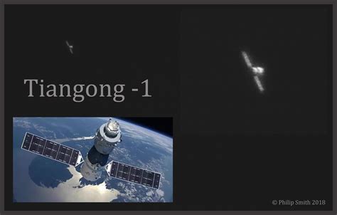 La dernière image de la Station Spatiale Chinoise Tiangong The last image of the Chinese