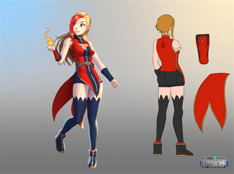 Jun Character Sheet By Exaelart On Deviantart