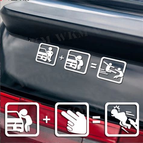 Car Sticker Dont Touch My Car Decor Decal Vinyl Cover Creative Funny