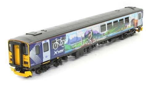 Hornby Class 153 153373 Scotrail Saltire Livery Dcc Ready Oo Gauge