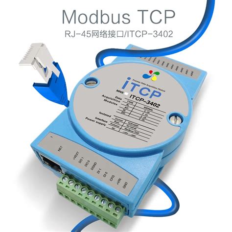 Itcp Analog Digital Input And Output Ethernet Rj Data