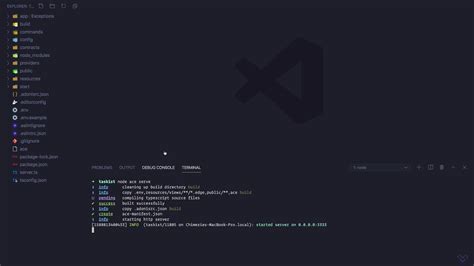 Adonisjs 5 From Scratch 5 Understanding The Build Process Youtube