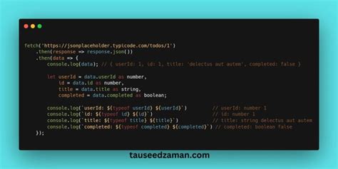 Tauseed Zaman On Linkedin Typescripttips Devlife