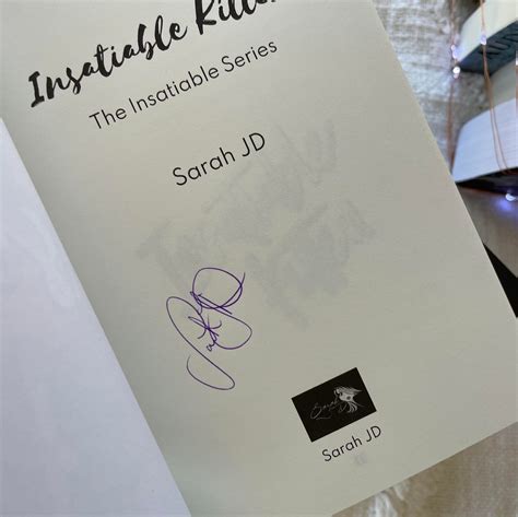 Insatiable Series By Sarah Jane Duncan Fiction And Friction