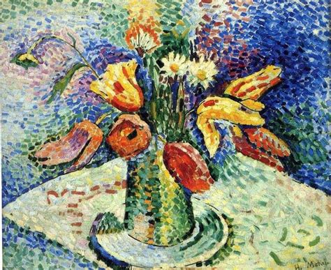 Still Life With A Bouquet By Henri Matisse Matisse Henry
