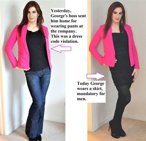 Dress Code Violation Gender Role Reversal
