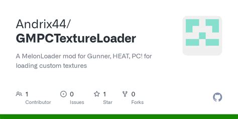 Github Andrix44gmpctextureloader A Melonloader Mod For Gunner Heat Pc For Loading Custom