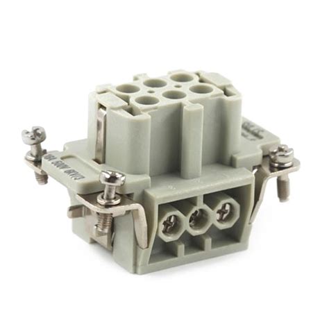 He 6 Pin Female Insert Screw Terminal