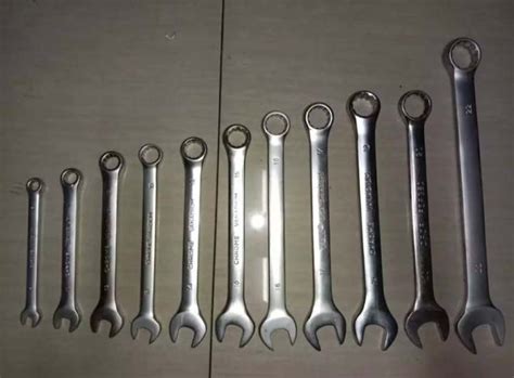 Chromium Vanadium Open Ended Wrench Yabe 8mm 10mm 12mm 13mm