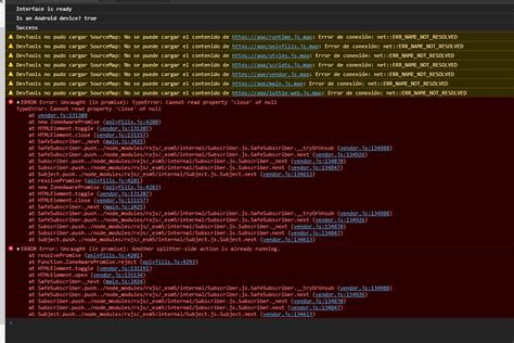 Ons Splitter Close Work But It Show Error · Issue 2760 · Onsenui