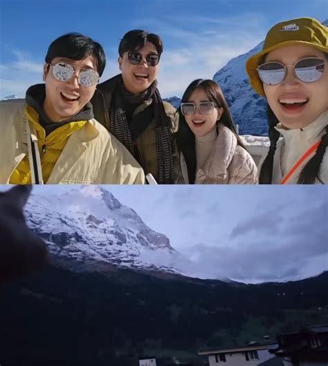 박수홍 김다예 손헌수 송혜진 부부와 동반 신혼여행스위스 숙소 전경 보니 네이트 연예
