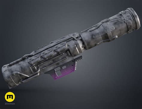 Tiny Tina Nukem Rocket Launcher From Borderlands 3d Model 3d Printable