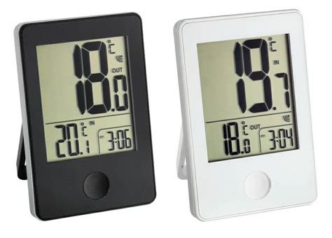 Thermometer W Wireless Clock TFA 30 3051 01 Raig