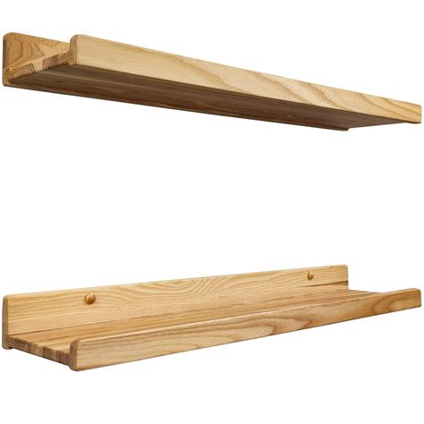 ᐉ Полиці навісні U форма U форма 60х13 6х5 6 см Натуральний 10055 • Краща ціна в Києві