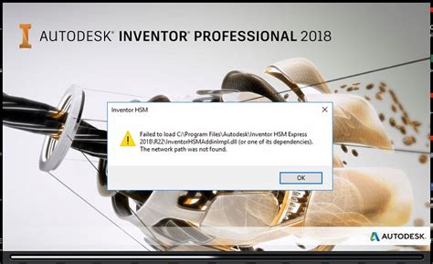 Impossibile Caricare Hsm 2018 E Hsm Express 2018 Per Inventor Errore