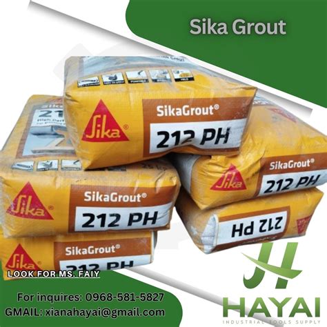 Sika Grout Commercial And Industrial Construction Tools And Equipment On