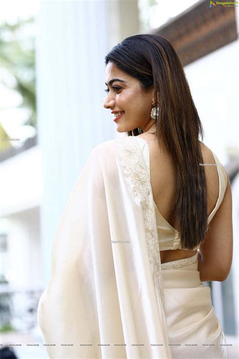 Rashmika Mandanna In Saree Stills At Pushpa Movie Interview Artofit