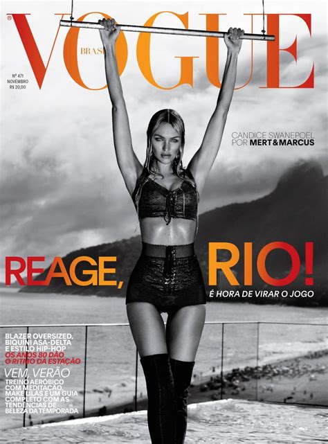 Candice Swanepoel Vogue Magazine Brazil November 2017 • Celebmafia