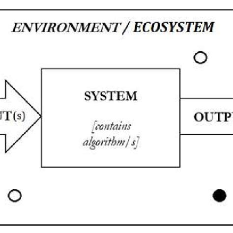 a system with 1 input s and output s 2 a processor algorithm