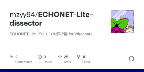Github Mzyy Echonet Lite Dissector Echonet Lite For Wireshark