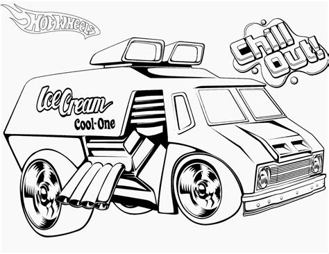Dibujos Para Pintar De Hot Wheels Gratis Impresion Gratuita 119652