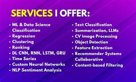 Do Nlp Machine Learning Deep Learning Tasks And Data Science Python