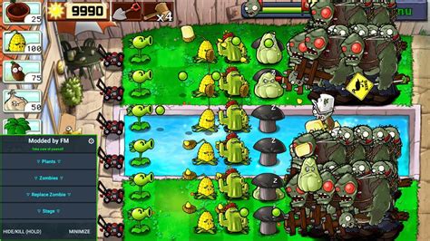 Plants Vs Zombies V3 4 3 Mod Menu Youtube