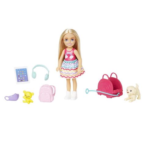 Boneca Barbie Chelsea Viajante Mattel