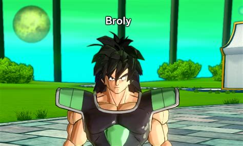 Dbs Base Broly Cac Hair Xenoverse Mods