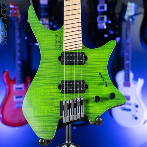 Strandberg Boden Standard Nx 6 Multiscale Headless Guitar Green Ish