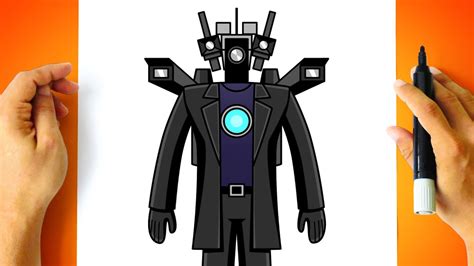 Como Desenhar O Titan Cameraman Como Dibujar A Titan Cameraman