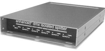 Enhanced2 DMX512 Isolated Splitter