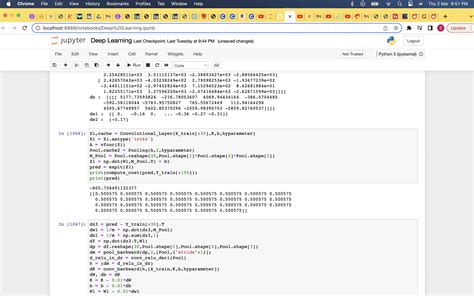Problem With Cnn From Scratch Rneuralnetworks