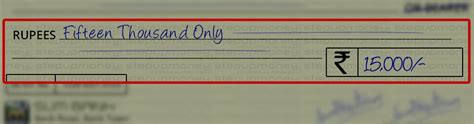 How To Write A Cheque In India Stepupmoney