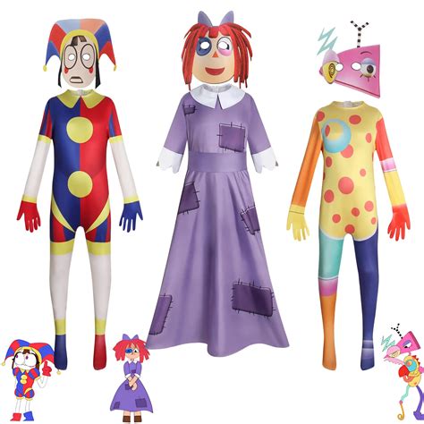 The Amazing Digital Circus Pomni Costume Digital World