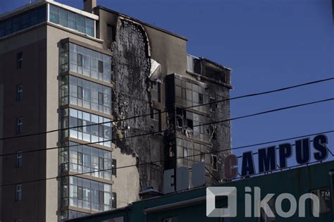 ФОТО Баянзүрх дүүргийн 26 дугаар хороонд болсон дэлбэрэлтийн дараах байдал