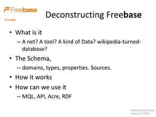 Deconstructing Freebase PPT