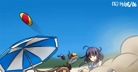 艦これ わんどろまとめ19 公のマンガ 艦隊これくしょん 秋雲大鯨陸奥瑞鶴初霜名取大和矢矧雪風 エラー娘メンテ娘